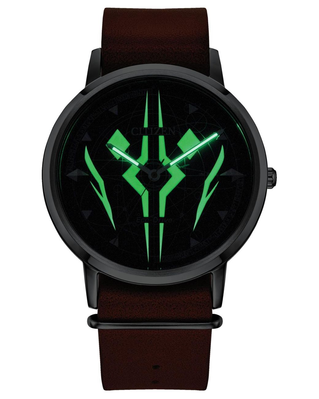 Citizen Eco-drive Star Wars Ahsoka Tano Leather Strap Watch 41mm in ...