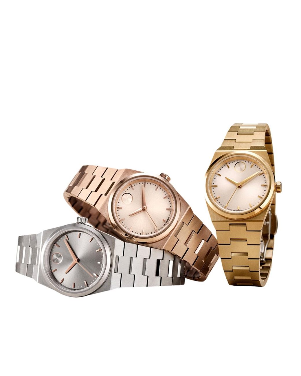 Movado Bold Quest Swiss Quartz Stainless-steel Watch in Gray | Lyst