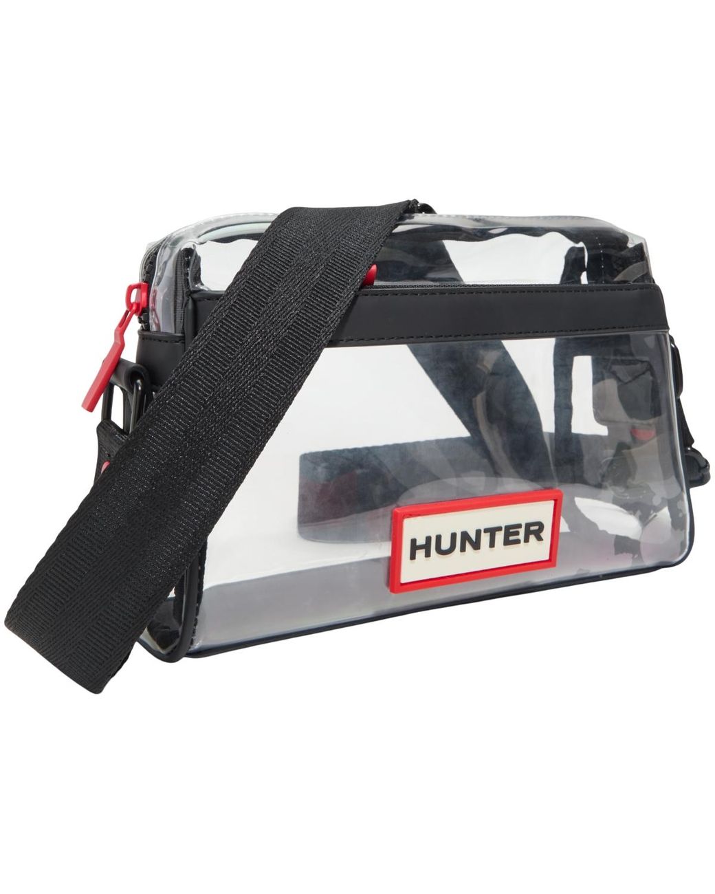 HUNTER Everyday Adjustable Crossbody Reporter Bag in Black for Men | Lyst