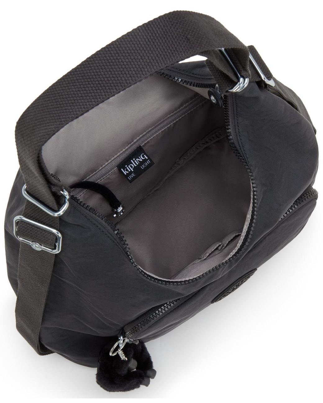 Kipling Yenna Mini Shoulder Bag in Black | Lyst