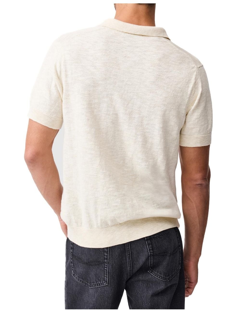 Rodd & Gunn Poison Bay Knit Polo Shirt in White for Men | Lyst