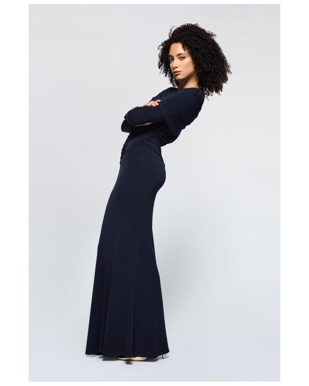 DASKA Neli Dress in Blue | Lyst