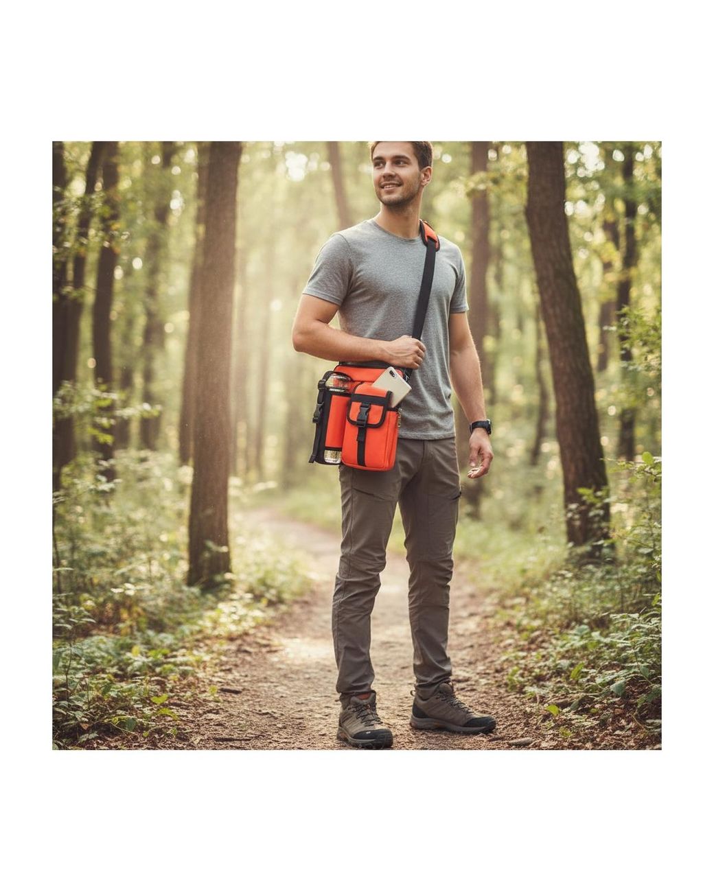 Seamless Outdoors Hikerpro Waterproof Sling Satchel in Green | Lyst