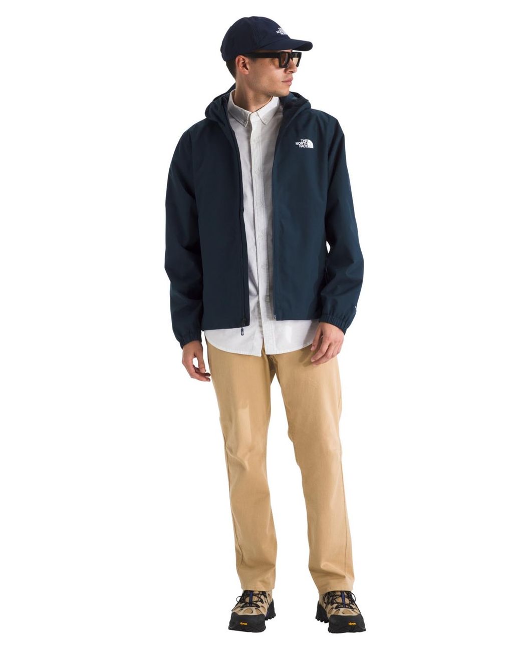 The North Face Mock Neck Quest Mono Jacket in Blue for Men | Lyst