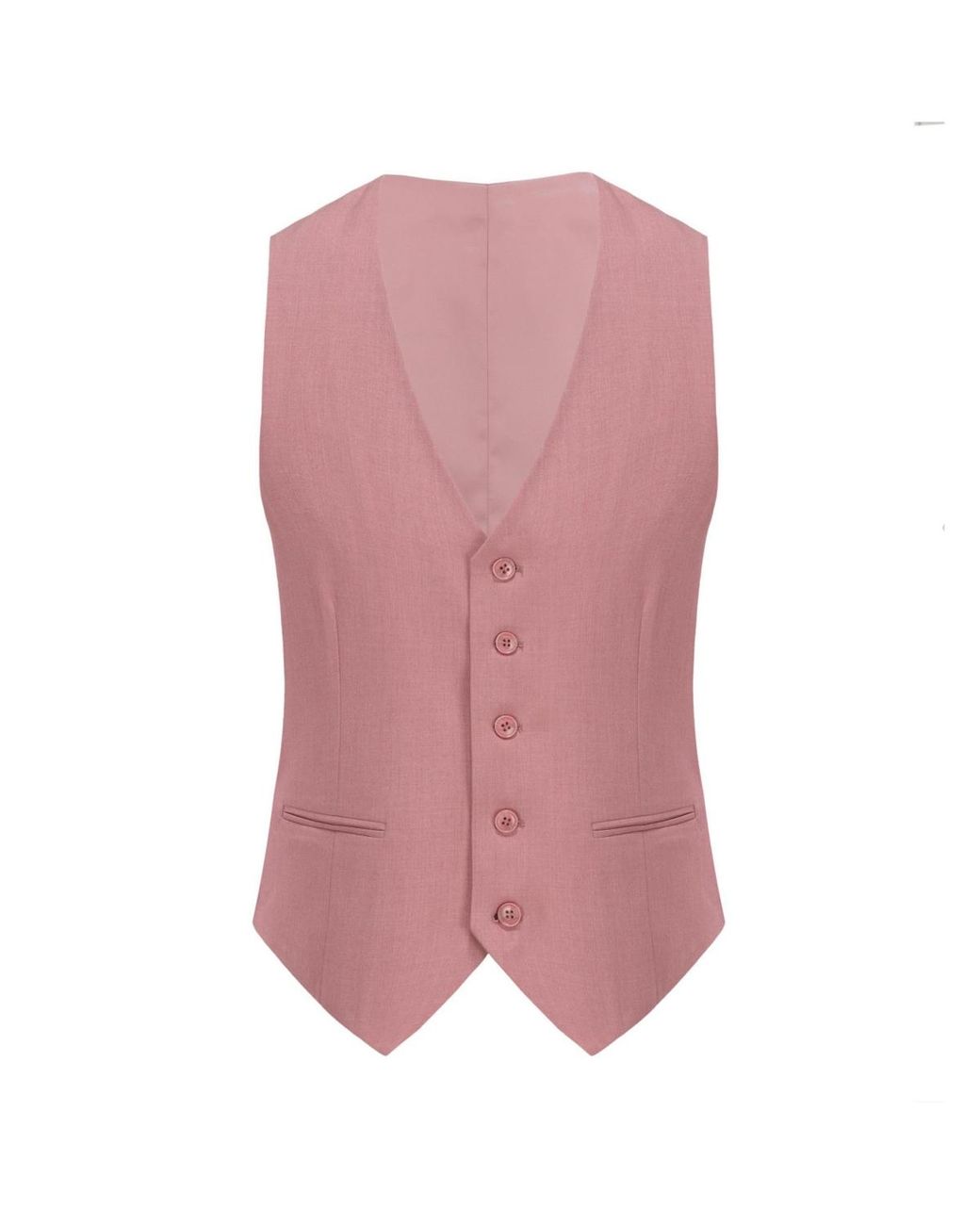 Gino Vitale Skinny Fit 3-piece Suit in Pink for Men | Lyst