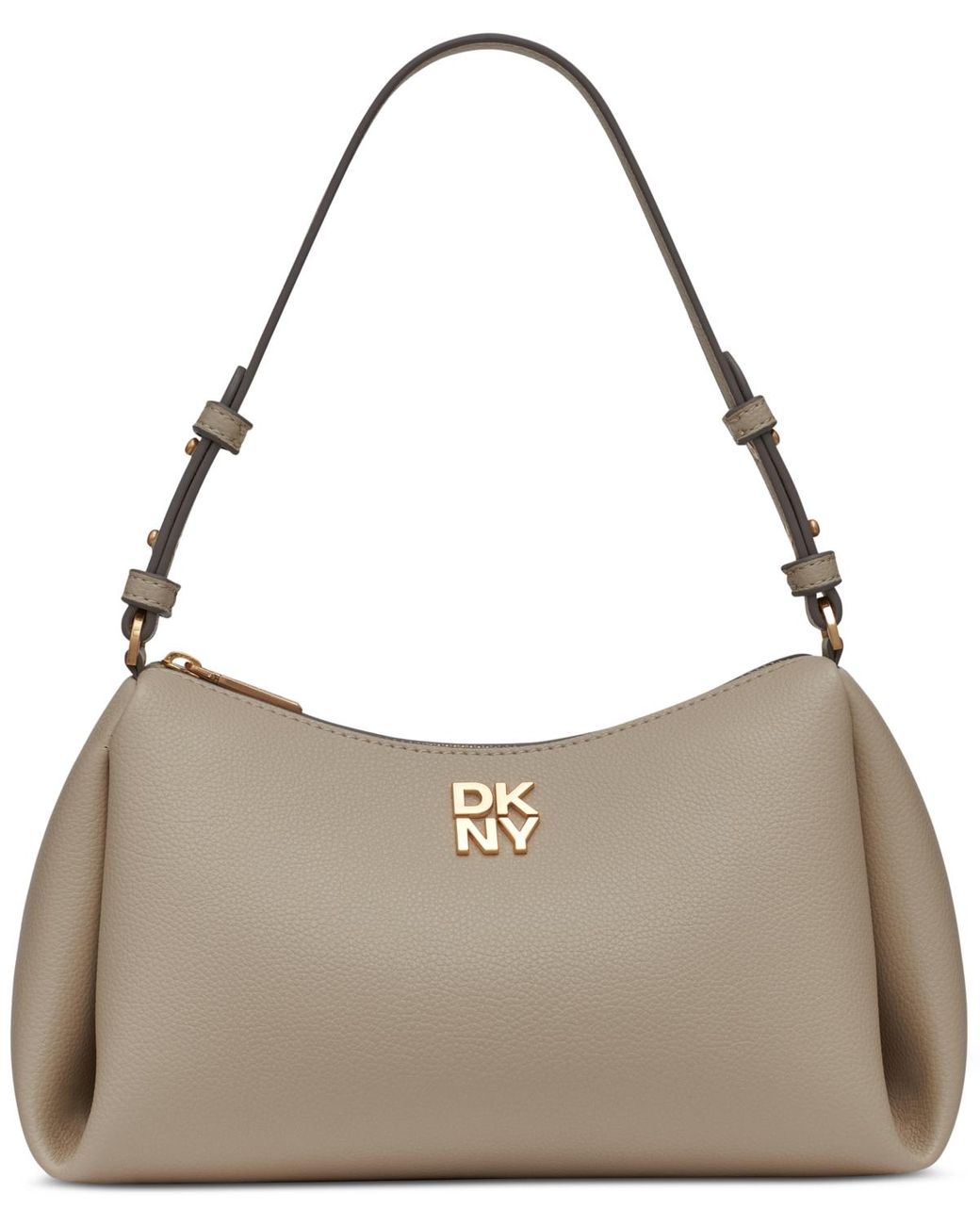 DKNY Remy Top Zip Shoulder Bag in Brown | Lyst