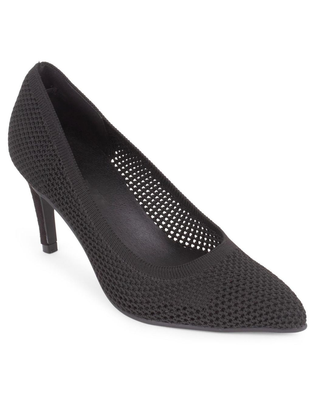 Tahari Everest Slip-on Pumps in Black | Lyst