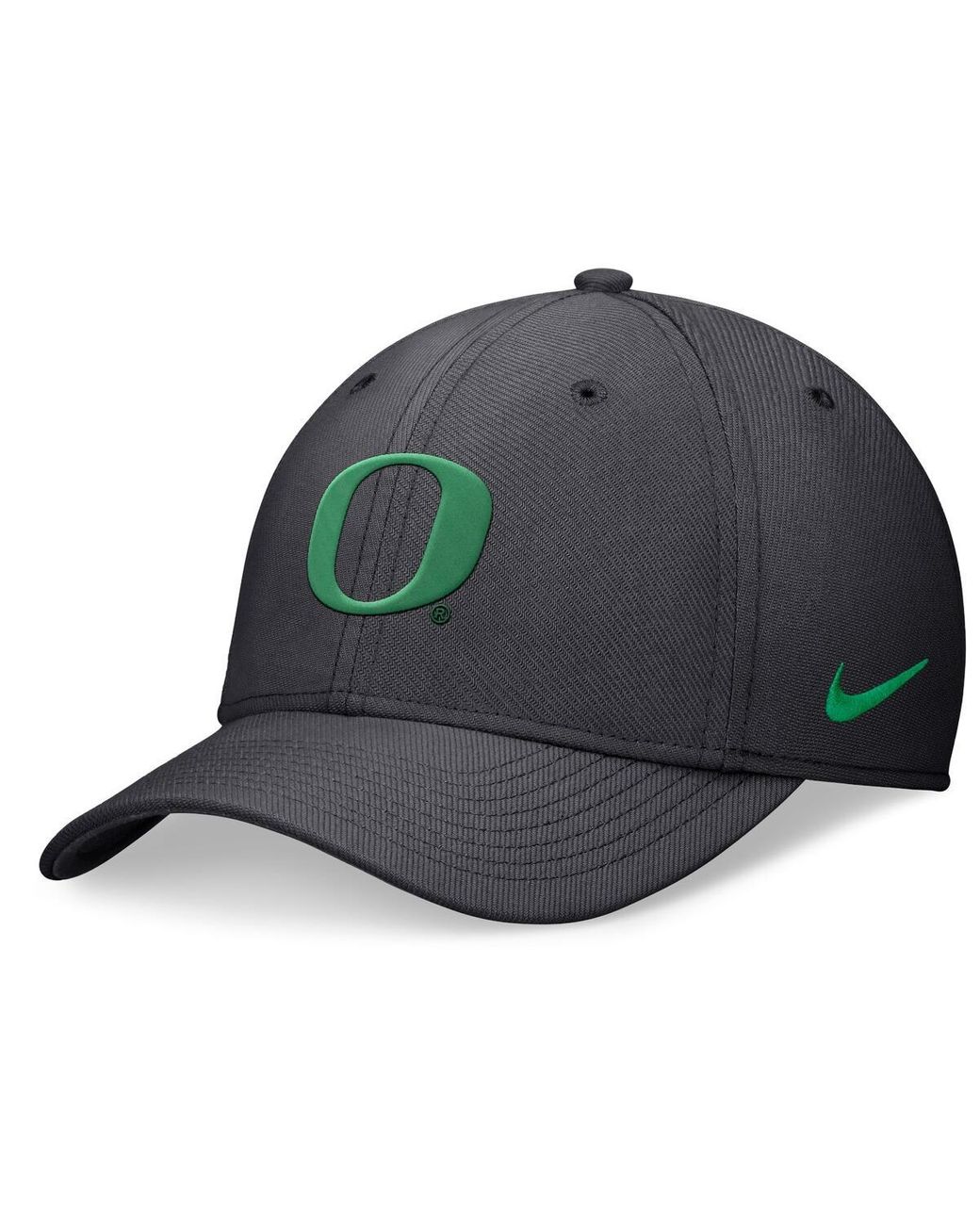 Nike Oregon Ducks 2024 On-field Swoosh Flex Hat in Gray for Men | Lyst