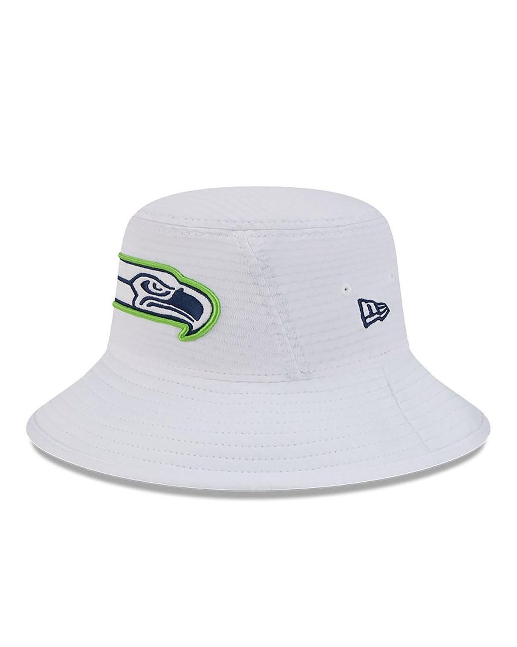 KTZ Seattle Seahawks 2024 Nfl Training Camp Stretch Bucket Hat in White ...