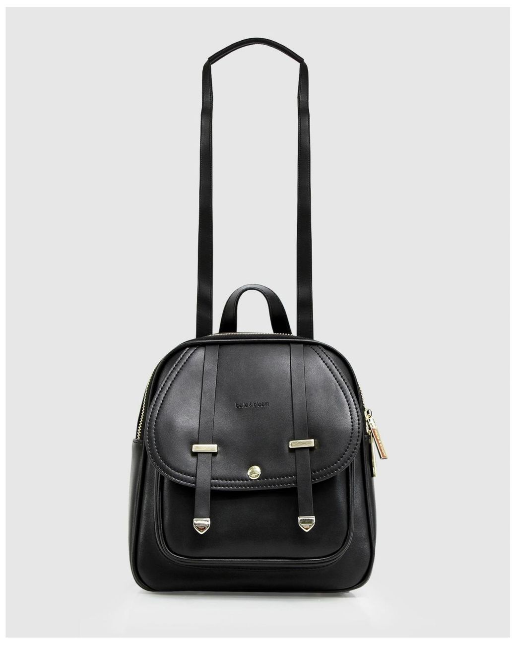 Belle & Bloom Camila Leather Backpack in Black | Lyst