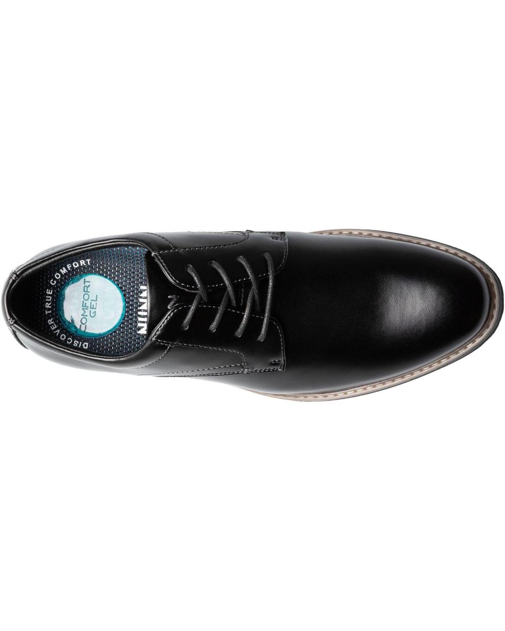 Nunn Bush Carmelo Plain Toe Oxford in Black for Men | Lyst