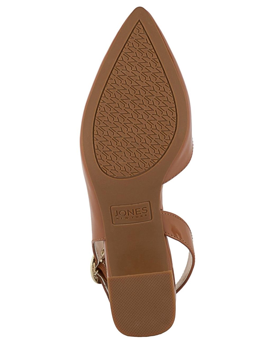 Jones New York Candree Block Heel Slingback Pumps in Brown | Lyst