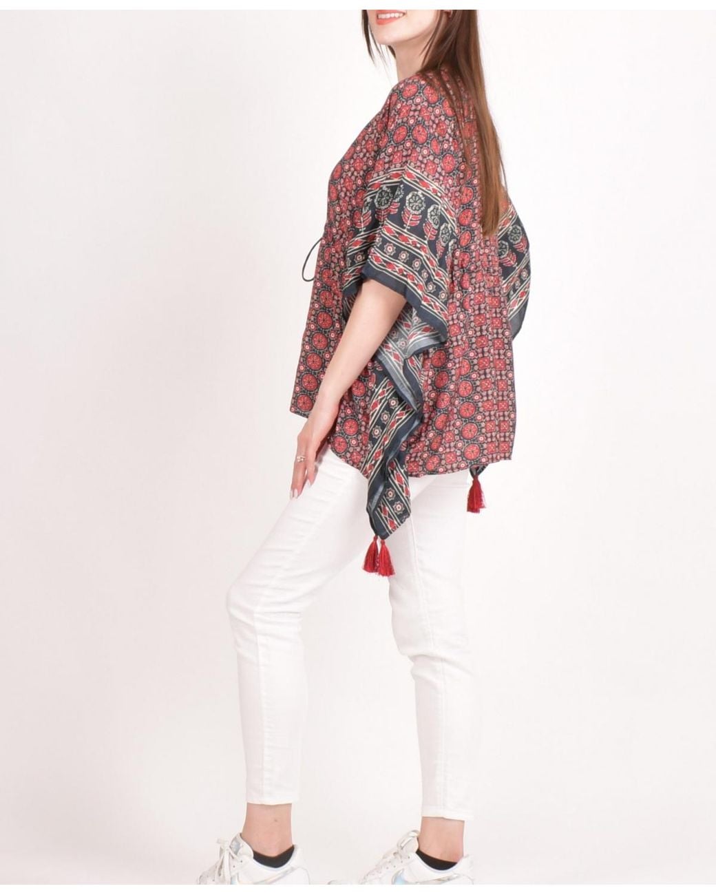 Ras Embroidered Kaftan Top | Lyst