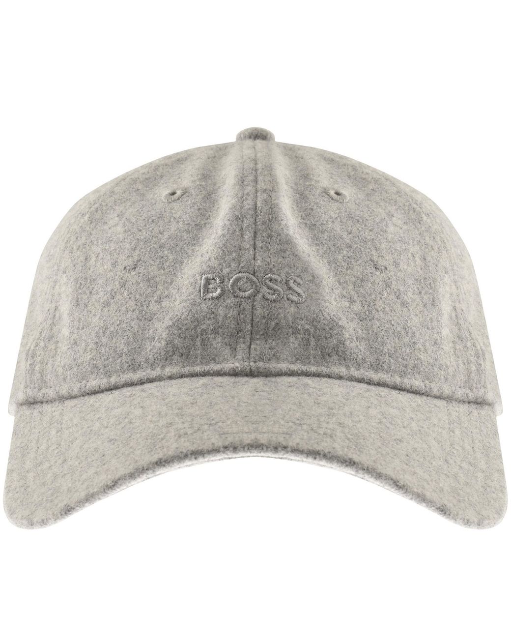 BOSS Boss Derrel Wool Cap Light in Gray for Men | Lyst