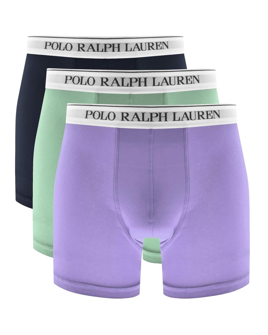 Ralph Lauren Underwear 3 Pack Boxer Briefs in Purple for Men | Lyst UK