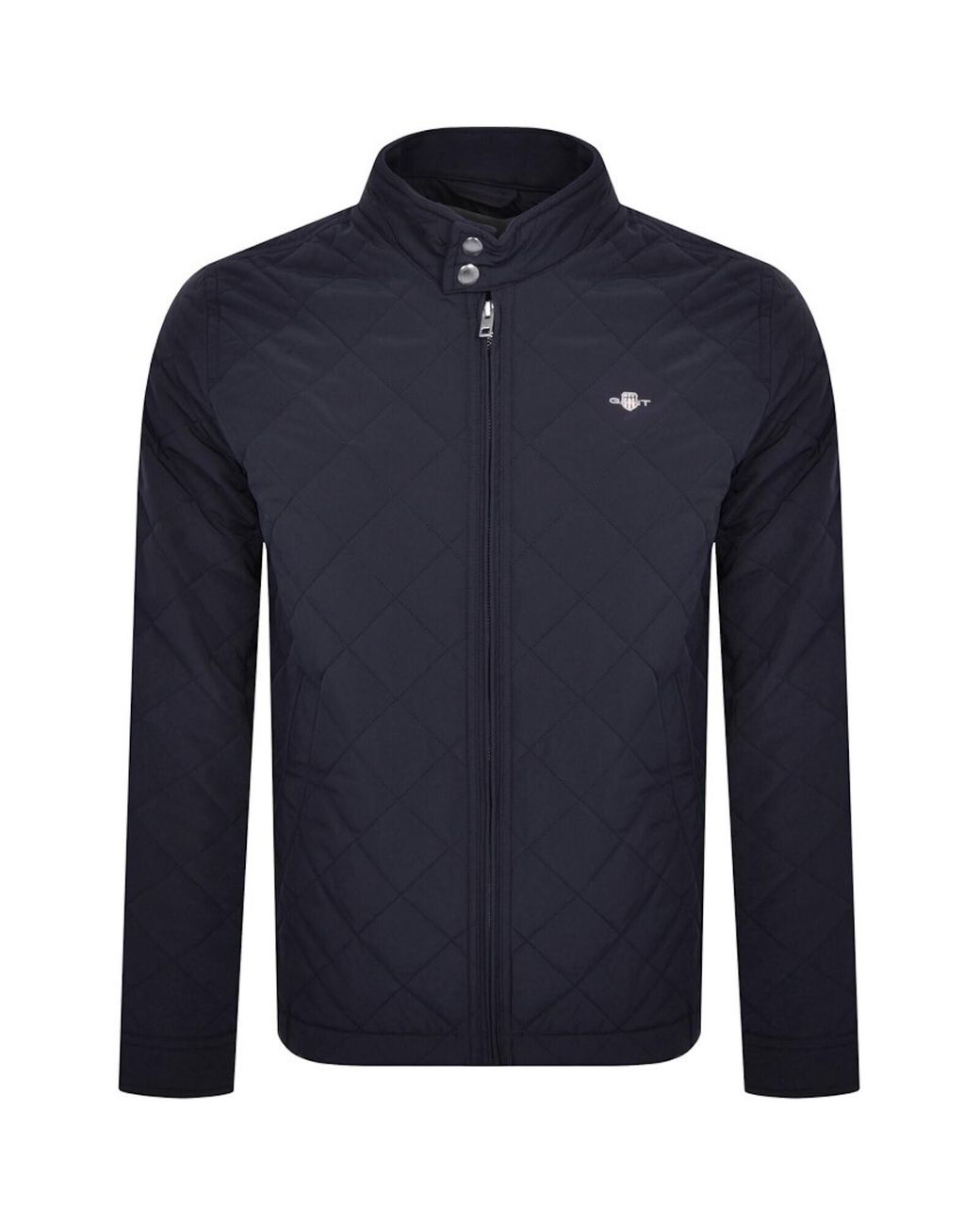 GANT Quilted Windcheater Jacket in Blue for Men | Lyst