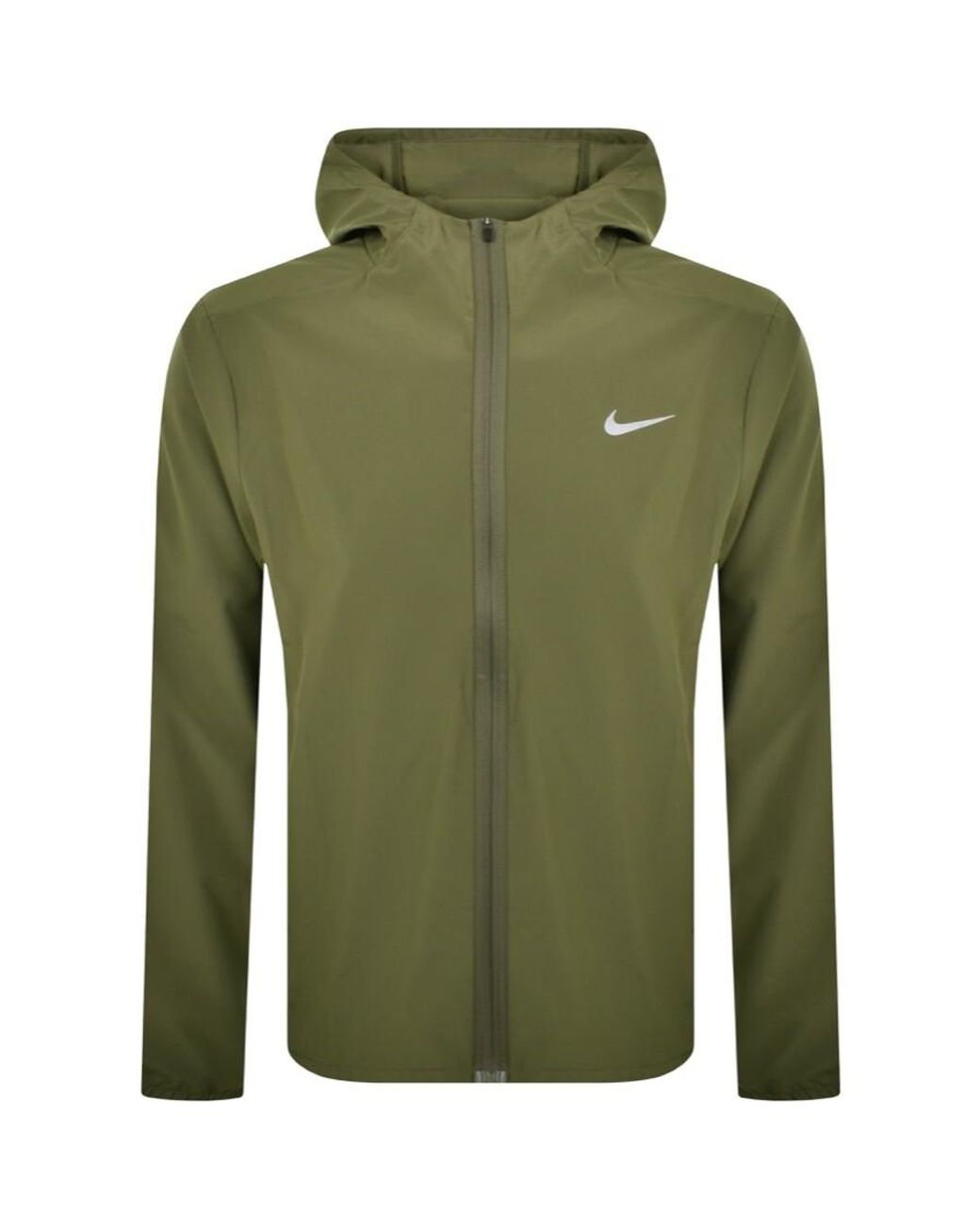 Nike Training Dri Fit Hooded Fitness Jacket in Green for Men | Lyst UK