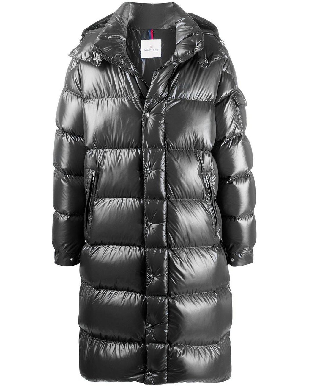 Moncler Hanoverian Long Down Puffer Parka in Black for Men | Lyst