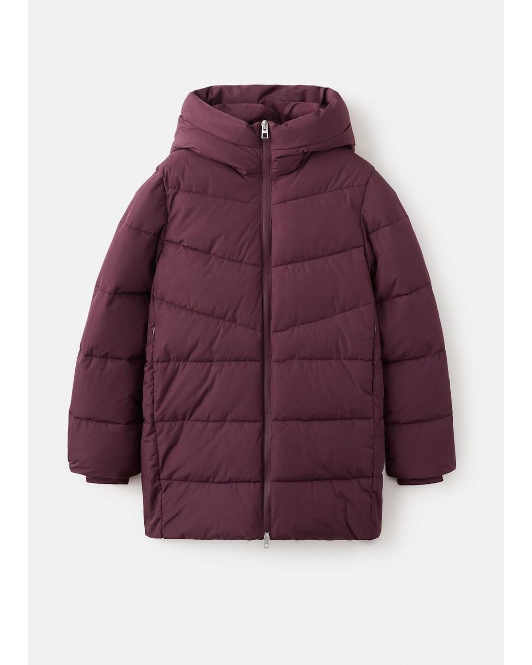 Mango Hood Puffer Coat | Lyst