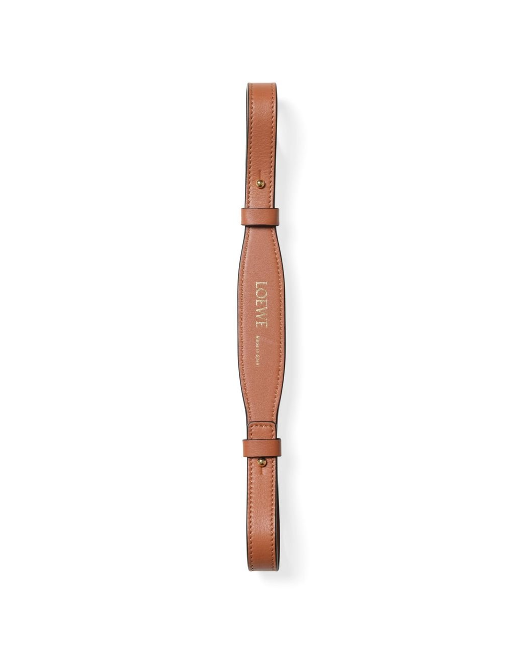 Loewe Branded Short Strap, 100% Classic Calf in White | Lyst