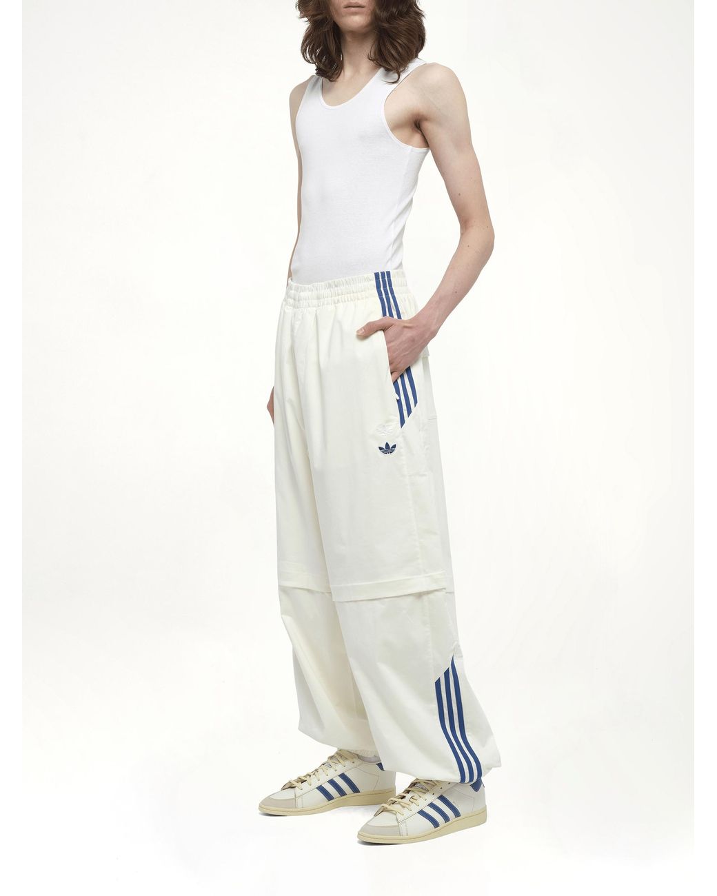 Willy Chavarria X Adidas X Chavarria Poplin Track Pants, 100% Cotton ...