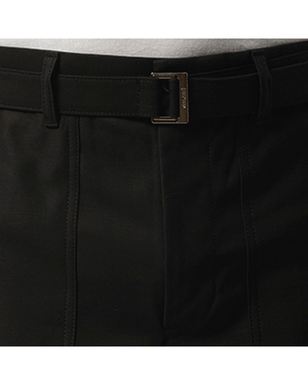 Sacai Wtaps Cotton Back Satin Pants, 100% Cotton in Black Sacai Wtaps Cotton Back Satin Pants, 100% Cotton in Black