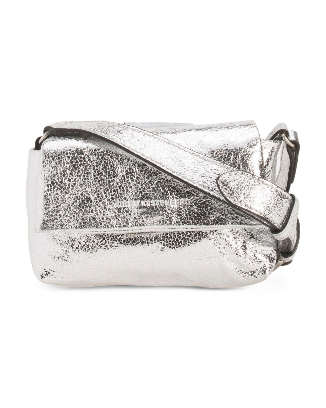 Marshalls Leather Preston Mini Crossbody For in Gray | Lyst