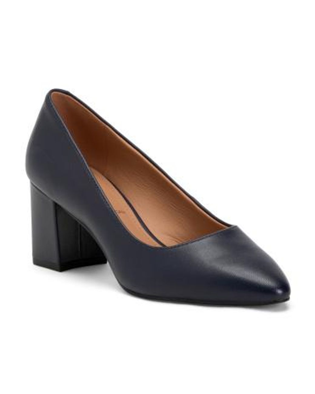 Marshalls Leather Vicki Comfort Pumps For in Blue | Lyst