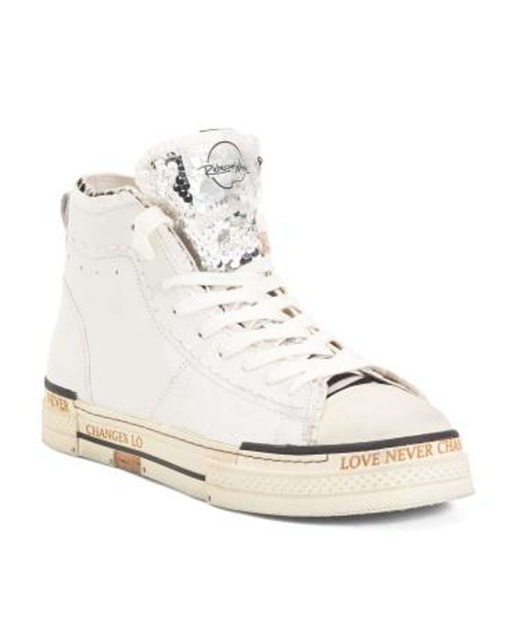 Marshalls Leather Acid Sneakers For in White | Lyst