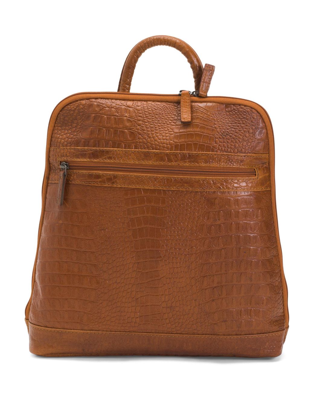 Marshalls Buffalo Leather Hornback Croc Embossed Adele Backpack For in ...