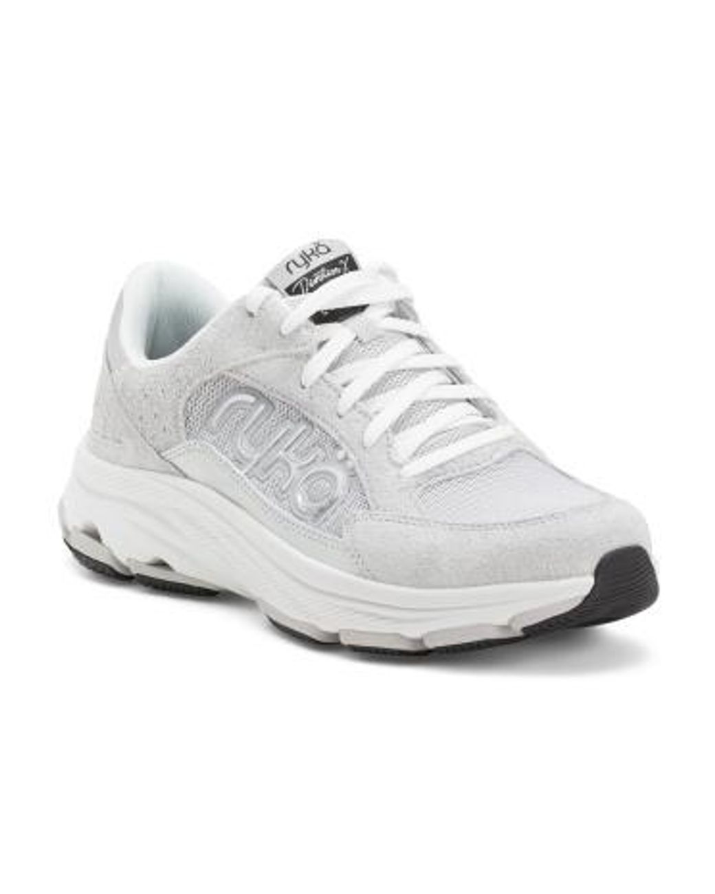 Marshalls Suede Devotion X Max Walking Sneakers For in White | Lyst