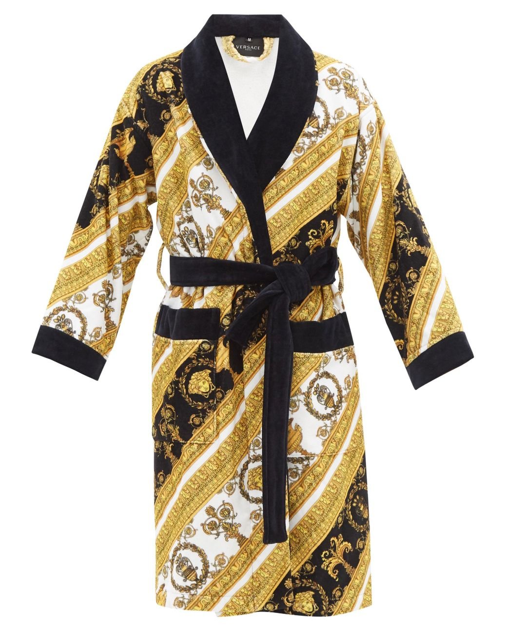 Versace White And Gold I Heart Baroque Robe for Men | Lyst