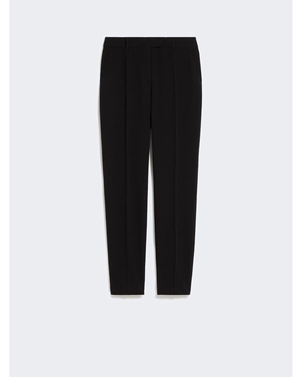 Max Mara Jerta Long Trouser In Black | Lyst