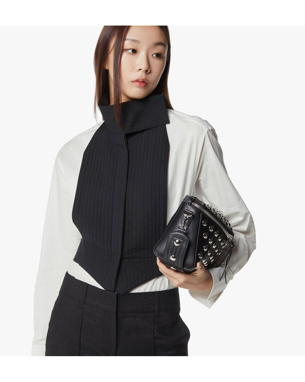 MCM Diamant 3d Shoulder Bag In Galactic Gala Lamb Leather in Black | Lyst