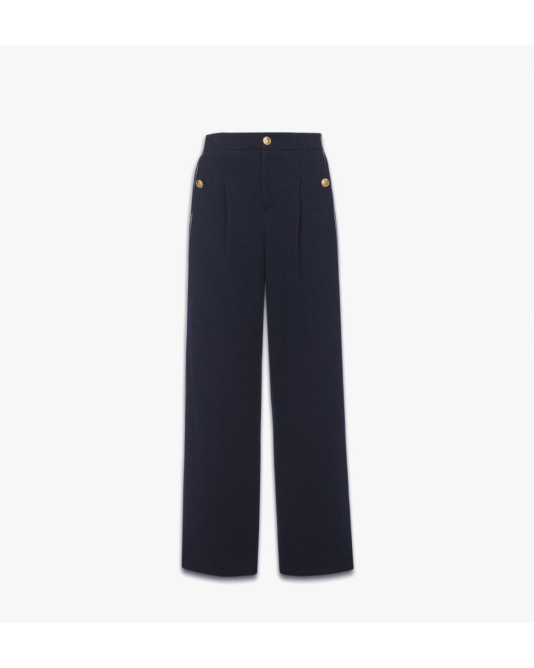 MCM Bouclé Pants in Blue | Lyst