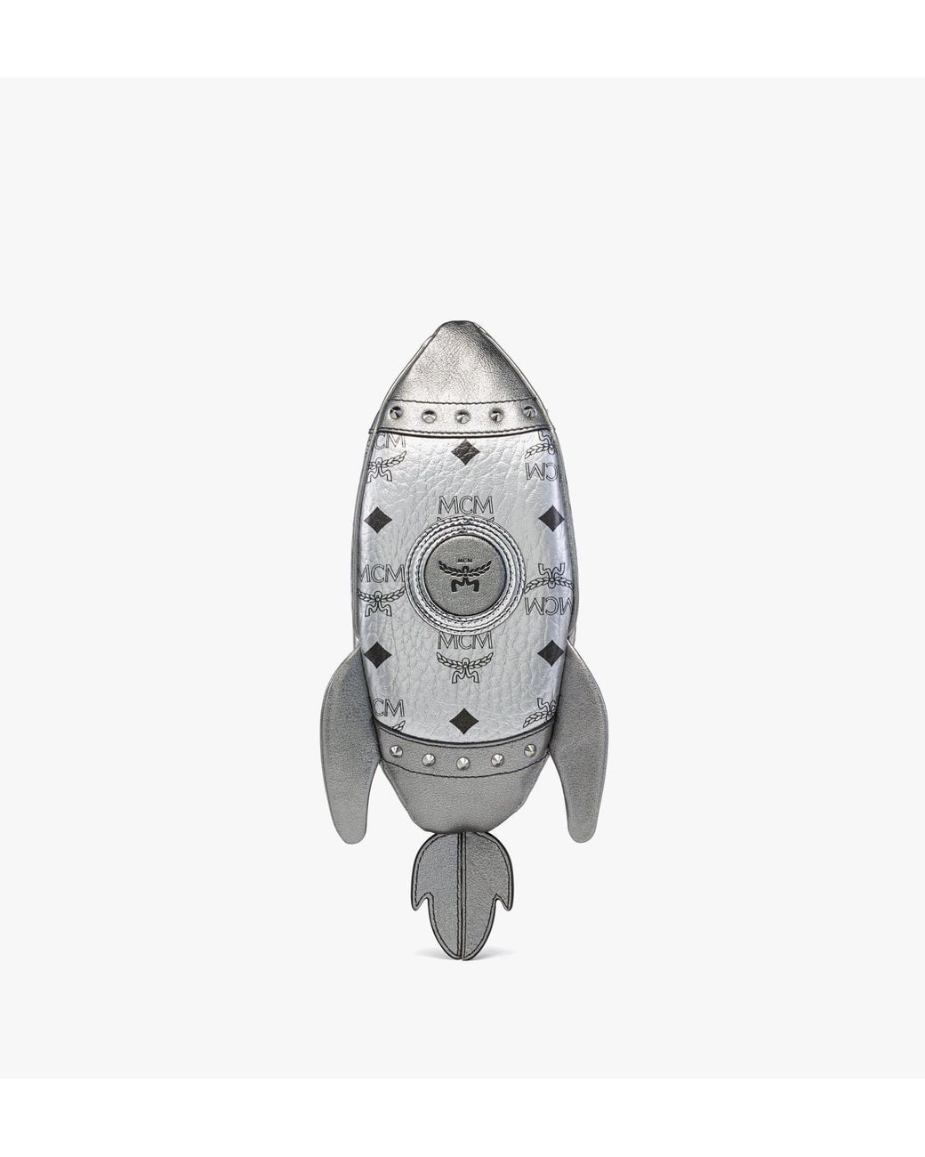 MCM Aren Rocket Crossbody In Visetos in Gray for Men | Lyst