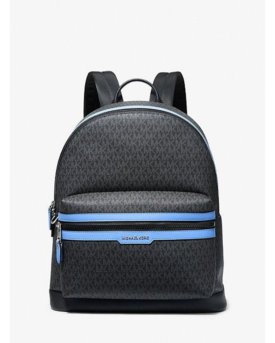 Michael Kors Mk Hudson Empire Monogram Backpack in Blue for Men | Lyst