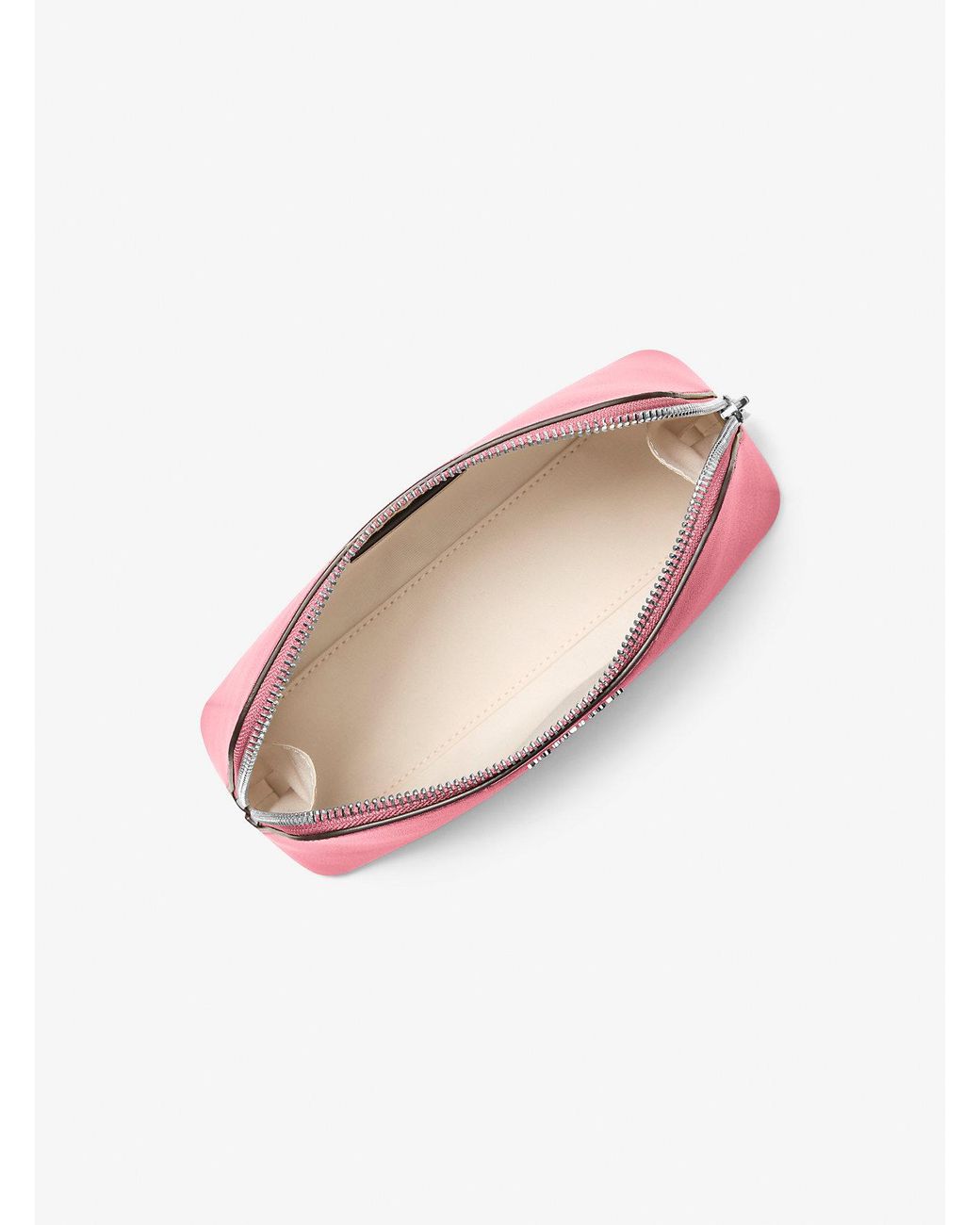 MICHAEL Michael Kors Mk Jet Set Medium Leather Travel Kit in Pink | Lyst UK