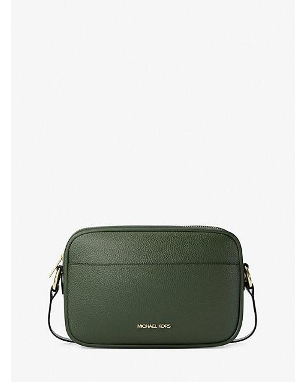 Pebbled Leather Crossbody Bag