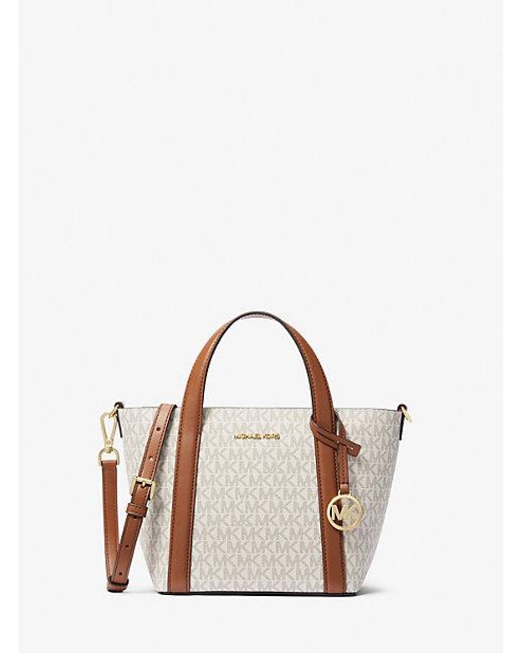 Michael Kors Pratt Small Tote Handle Crossbody Bag | Lyst