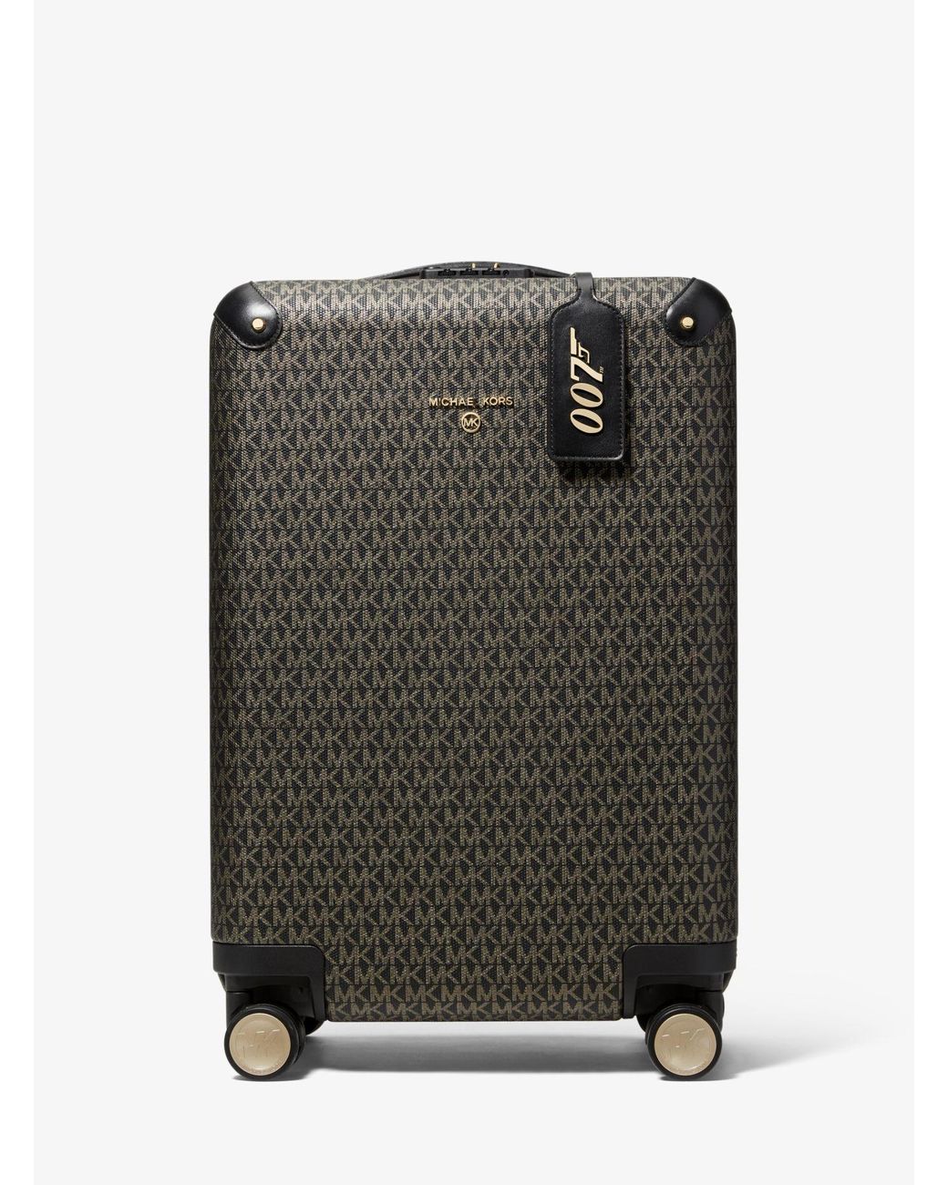 Michael Kors M X 007 Small Metallic Logo Suitcase | Lyst