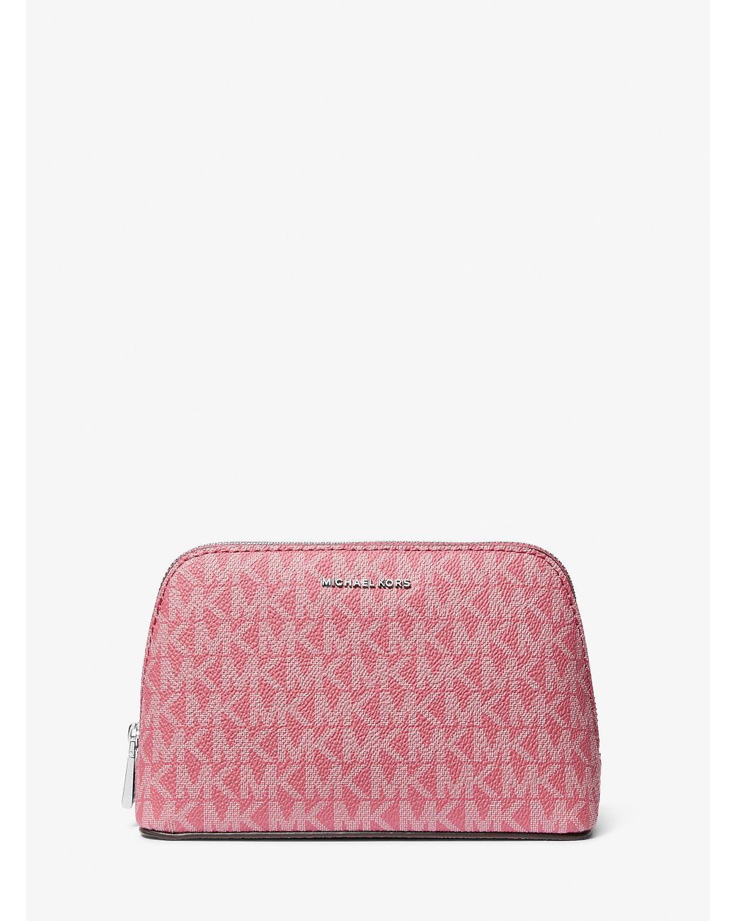 MICHAEL Michael Kors Mk Jet Set Small Signature Logo Travel Kit in Pink ...