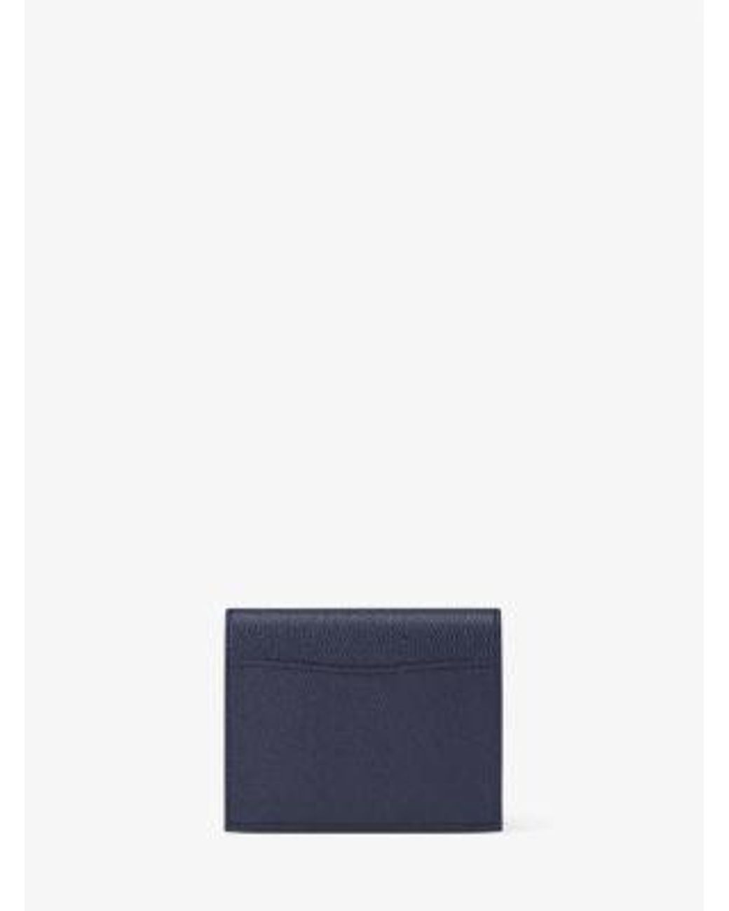 MICHAEL Michael Kors Mk Hamilton Moderne Small Leather Wallet in Blue ...