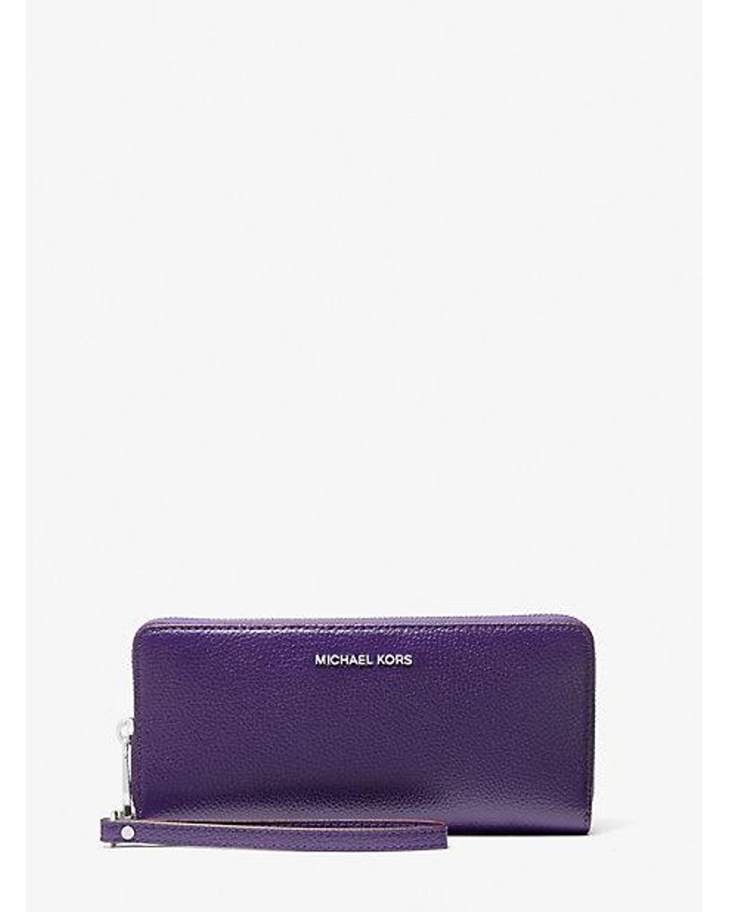 Michael kors wallet purple store