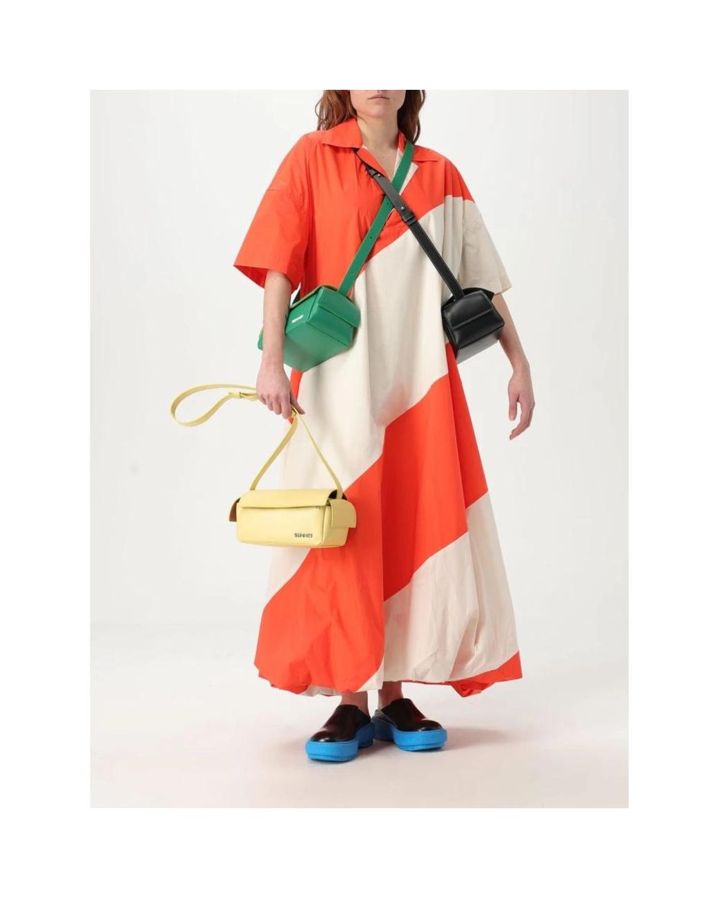 Sunnei Cross Body Bags in Yellow | Lyst
