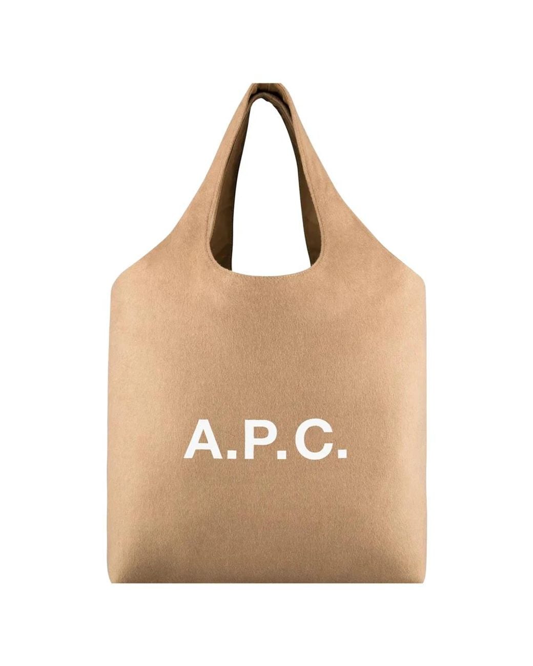 A.P.C. Shopping Bags in Natural | Lyst UK