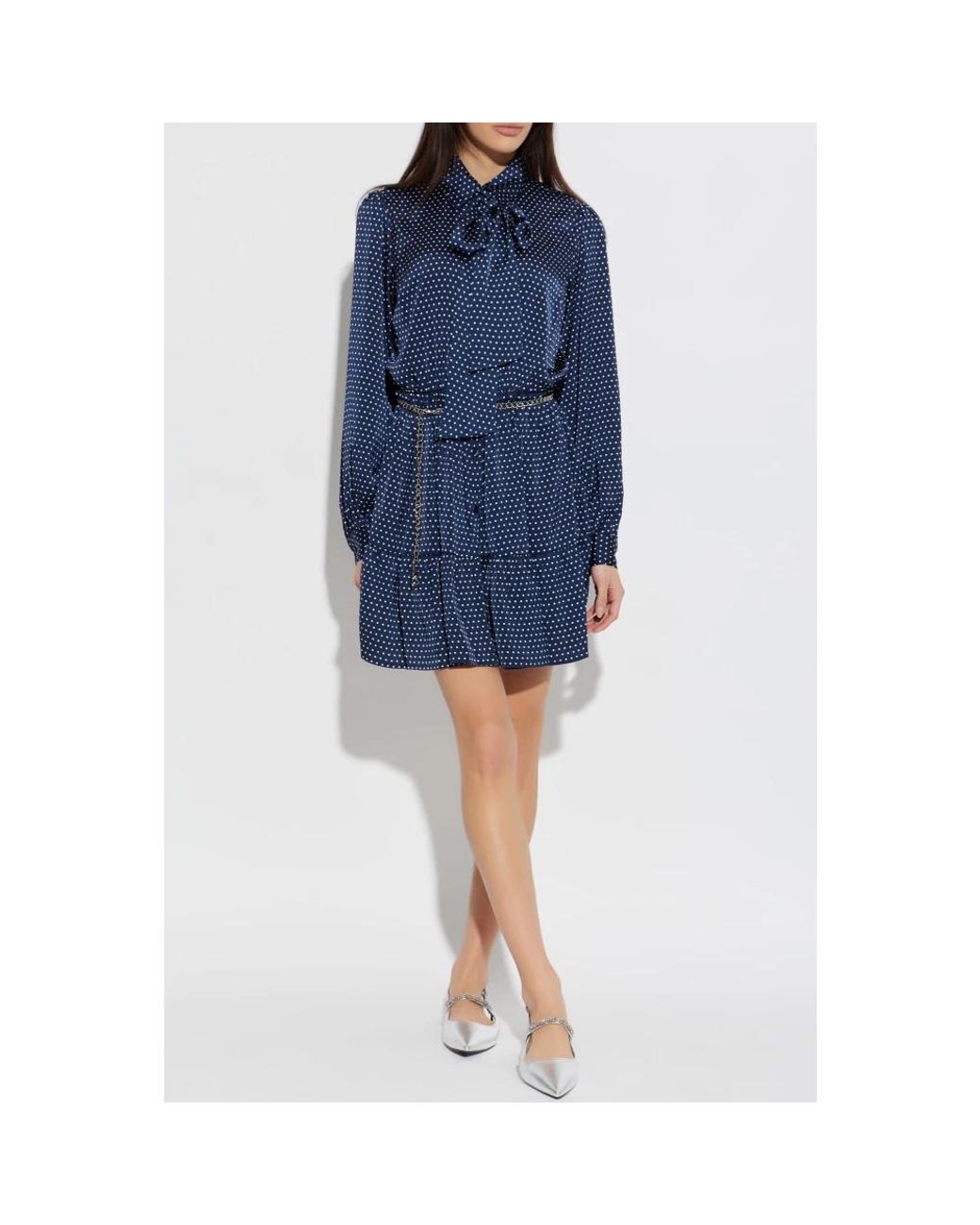 Michael Kors Short Dresses in Blue | Lyst UK