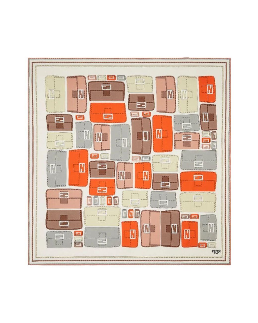 Fendi Pocket Scarves in Red | Lyst