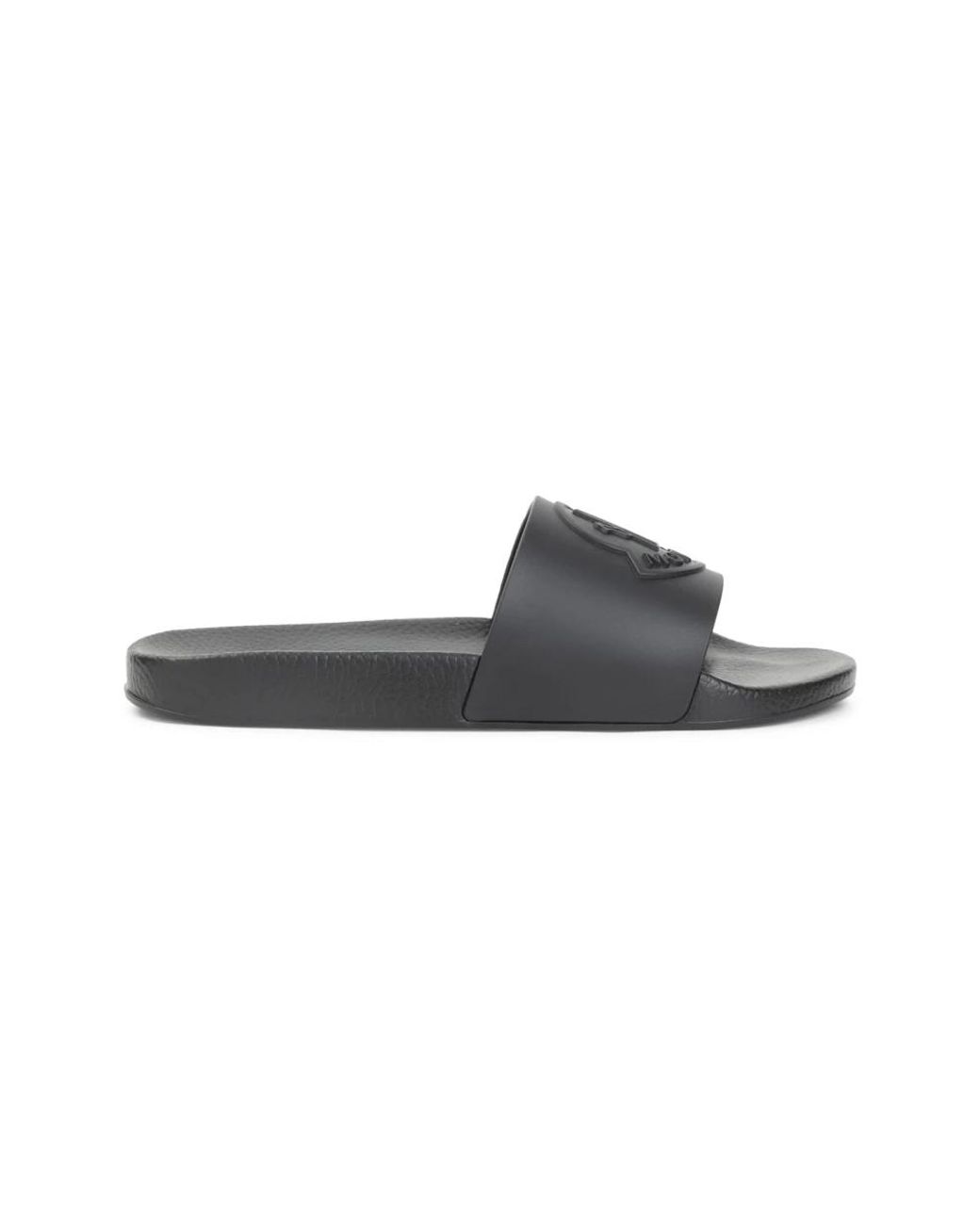 Moncler Sliders in Black for Men | Lyst UK