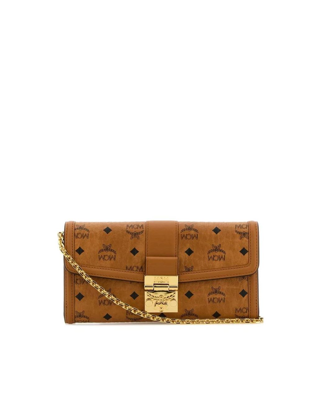 MCM Clutches in Brown | Lyst UK